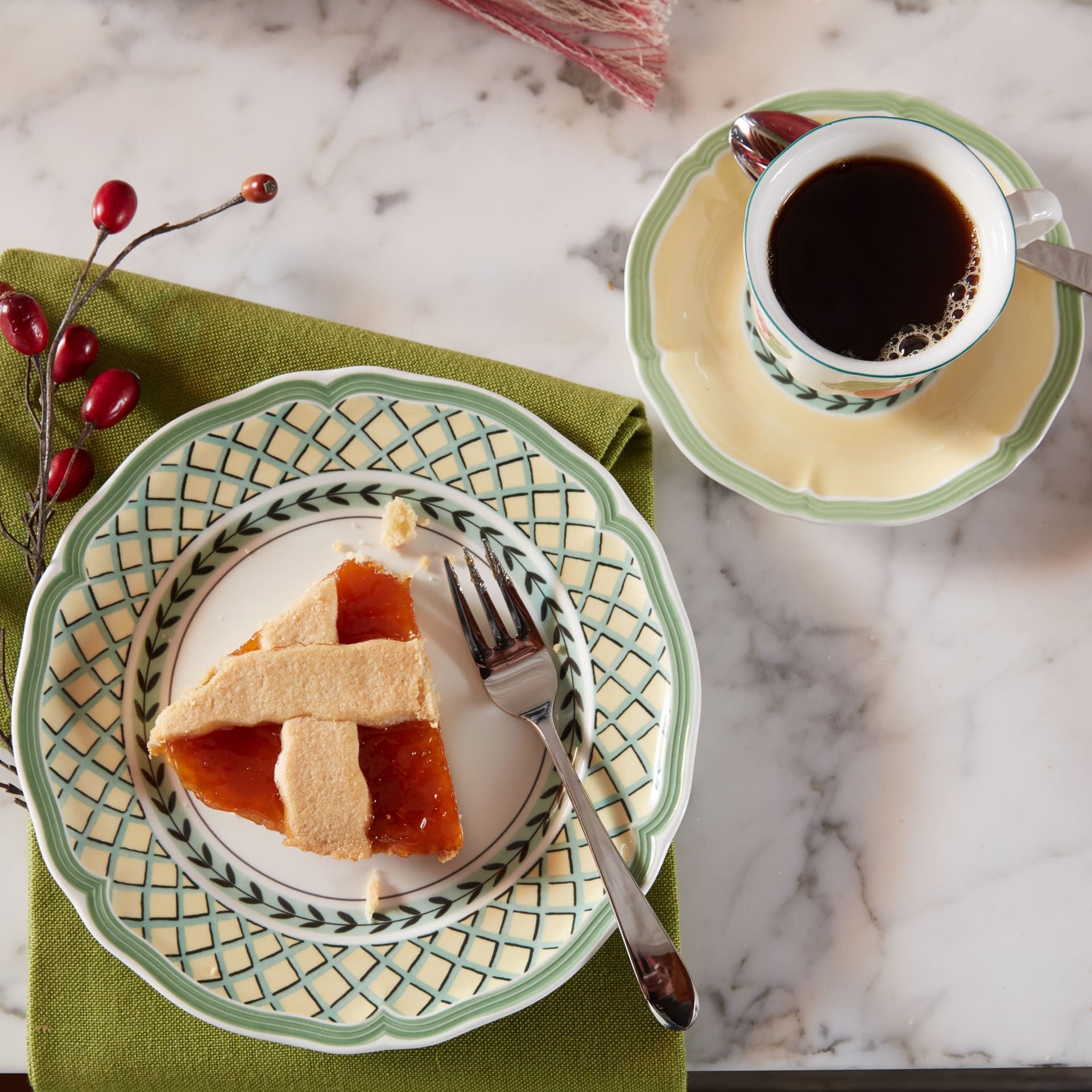 French Garden Fleurence espresso cup VilleroyBoch - 3F Home