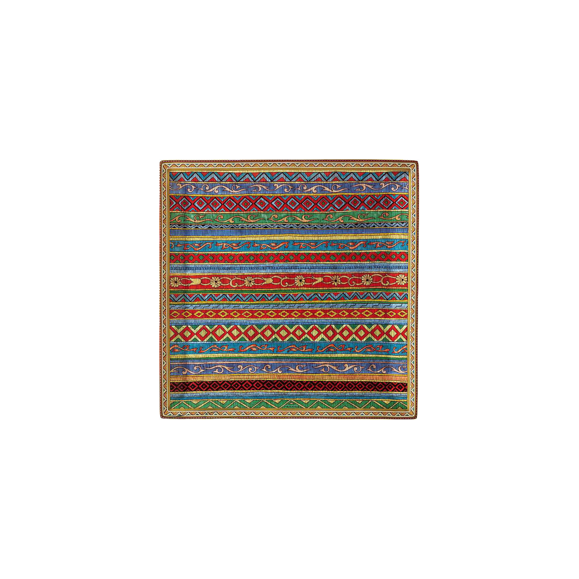 Cheval d’Orient square plate № 5 Hermès - 3F Home